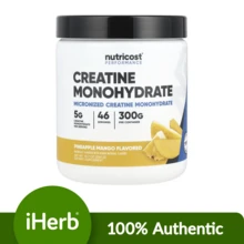 Nutricost Creatine Monohydrate, Pineapple Mango , 10.7 Oz (300 G ...