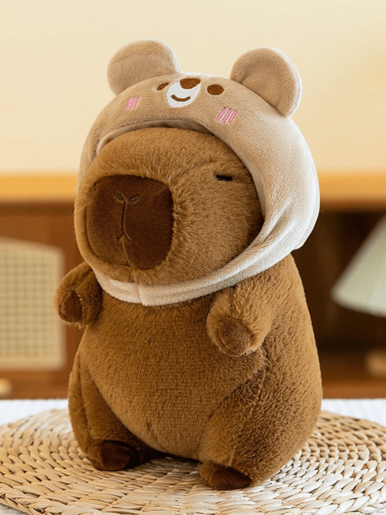 Cute Plush Capybara, Cartoon Style Soft Animal Cute Toy | Mode de Mujer ...