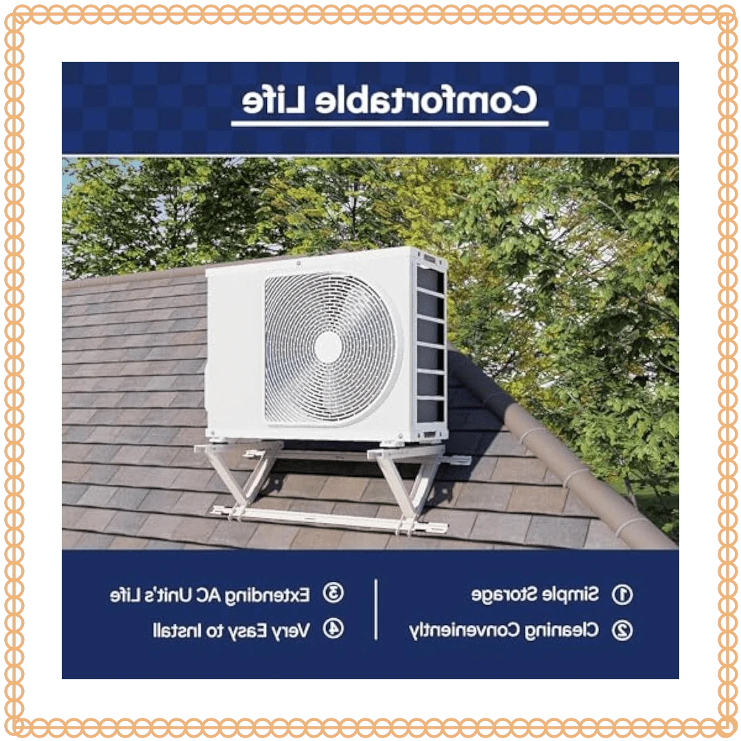 Support To 330lb, Heavy Duty Adjustable Roof Bracket More Stability ...