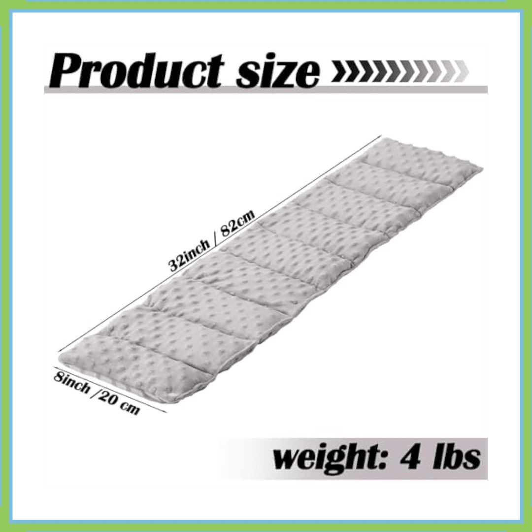 4 Lb Sensory Weighted Neck Wrap 32 X 8 Inch Shoulder Wrap Weighted Neck ...