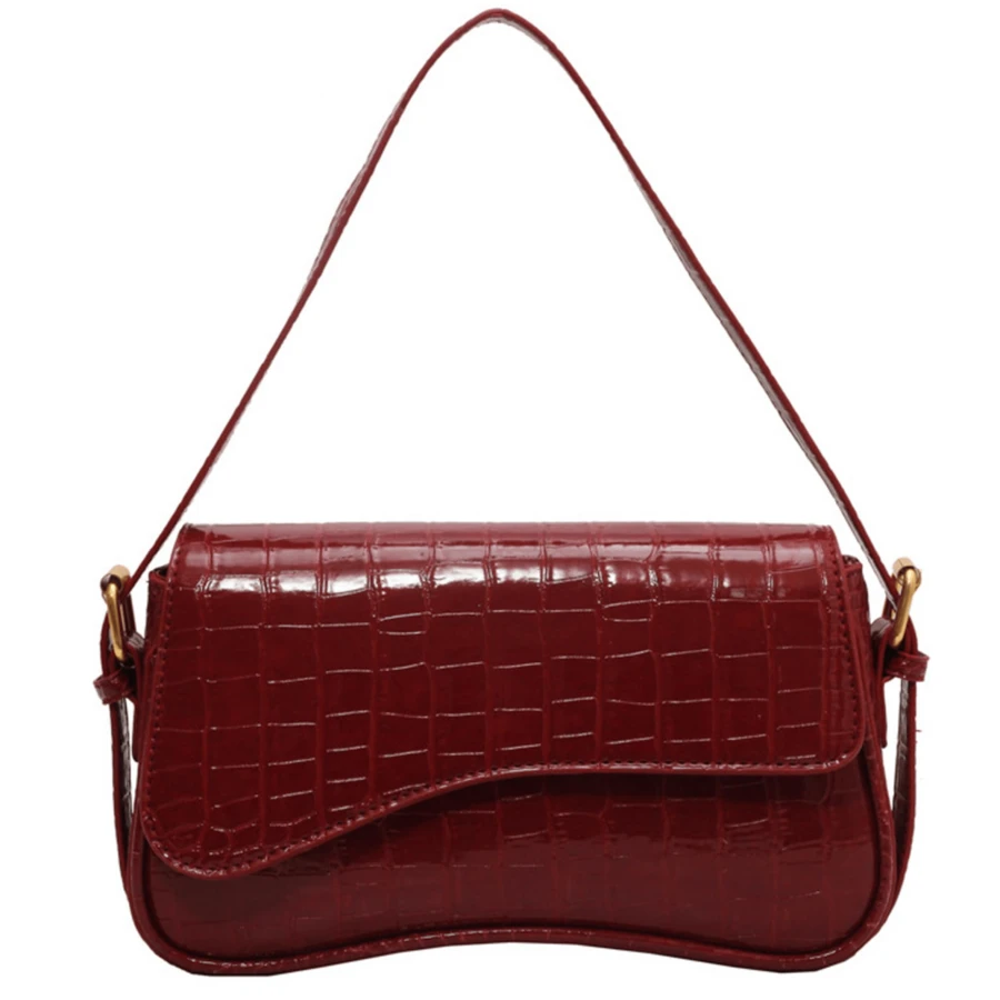 Back To School Cherry Red Y2K Purse – Small Shoulder Bag, Retro ...