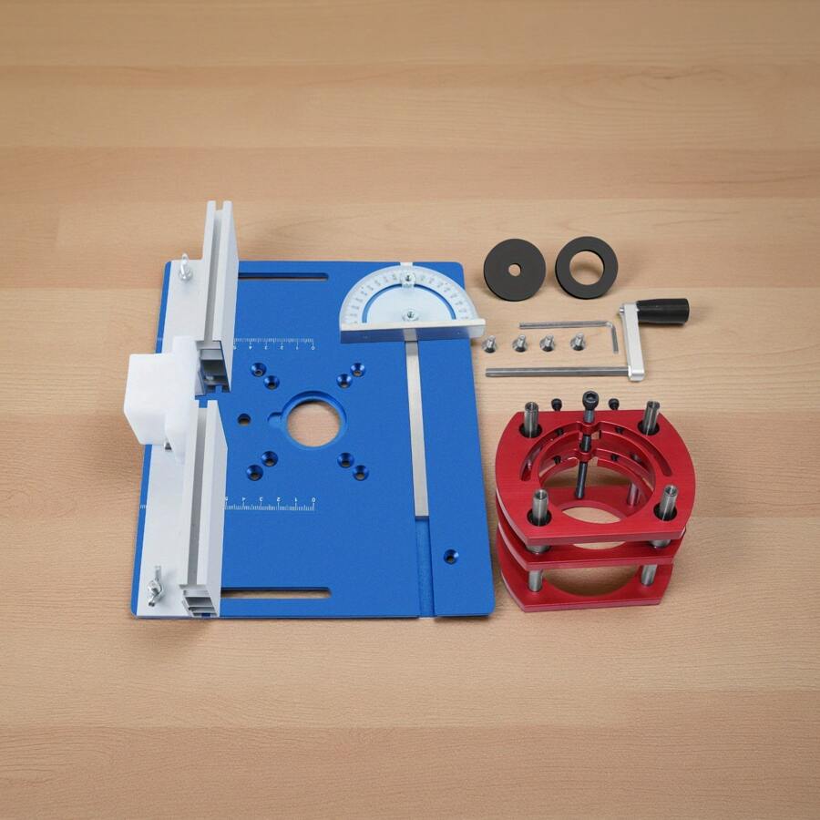 Router Lift Kit Woodworking Tools - Aluminum Router Table Insert Plate ...