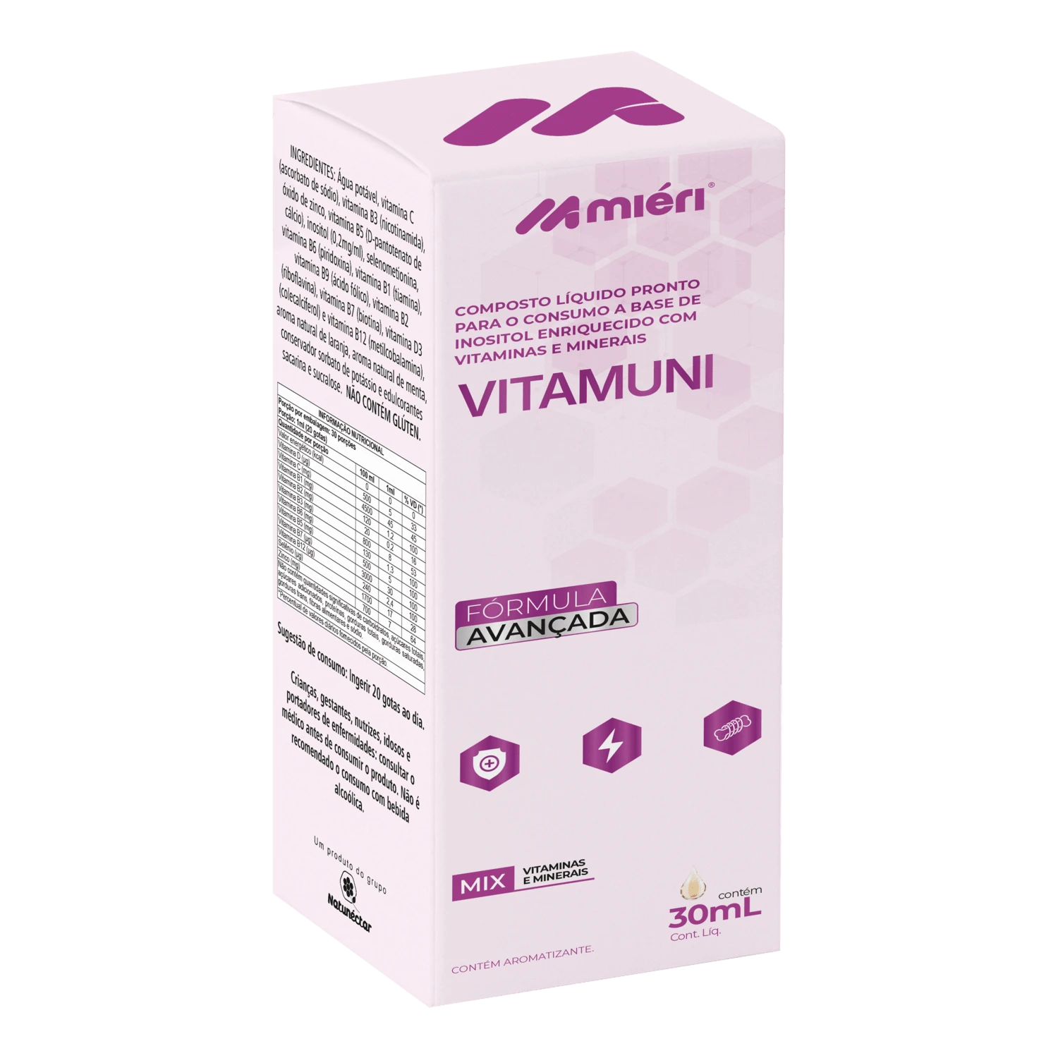 Natunectar Vitamune Drops 30ml - Complete Multivitamin Complex In ...