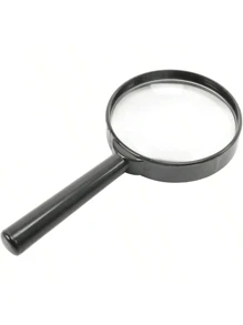 1/2pcs Portable Small Magnifying Glass Handheld HD Elderly Reading 5x/6x Amplifier Small ...