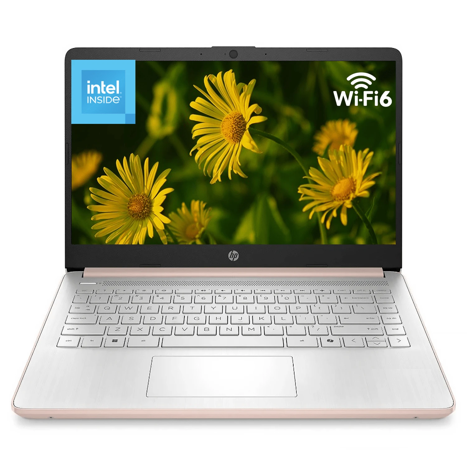 Laptop HP HD de 14" para empresas y estudiantes, procesador Intel N150 ...