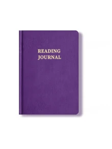 1pcReading Journal For Book Lovers - Linen Hard Cover Book Makes A ...