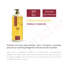 Kit Tutano Shampoo, Condicionador e Banho de Creme Bio Extratus - 1L ...