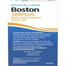 Boston Multi-Action Solution, 2-In-1 Travel Kit & Lens Case, Daily ...