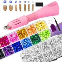 Hotfix Rhinestones Applicator Kit, Bedazzler Kit With Rhinestones, Hot ...