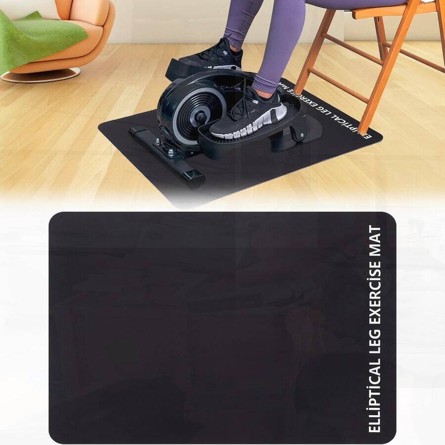 Non-Slip Mat For Under Desk Ellipticals - Apply To Foot & Leg Pedal ...