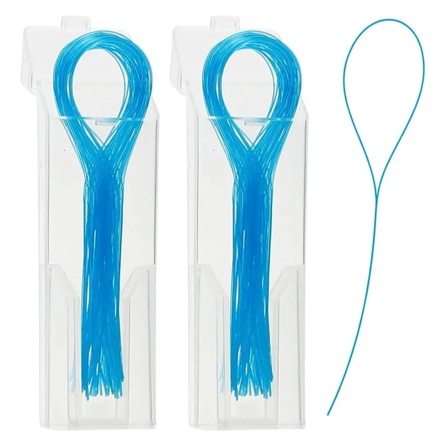 Dental Floss Threaders For Braces,Bridges And Implants 70 Count Bridge ...
