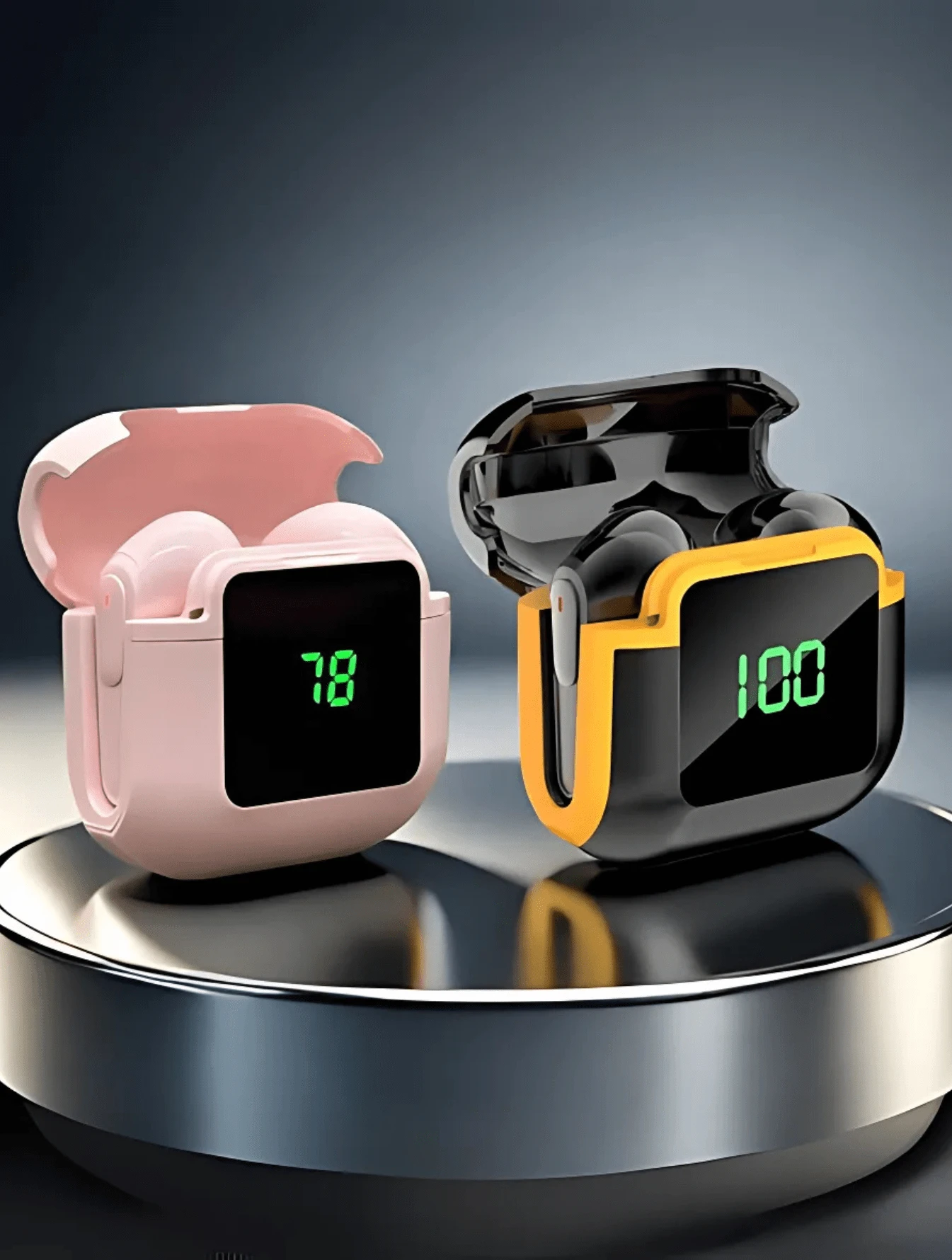 Pro 90 Wireless Bluetooth Headphones For IOS Android Touch Control ...