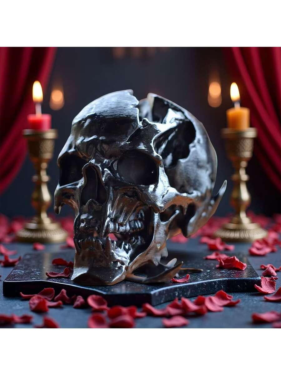 The Cracked Skull: Fragmented Skeleton Narrative 3D Printed Replication ...