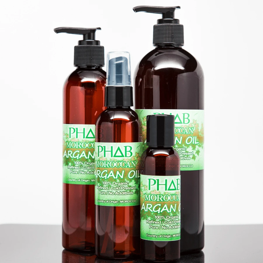 100% Pure Organic GOLDEN Moroccan ARGAN OIL -Cold Pressed- Imported ...