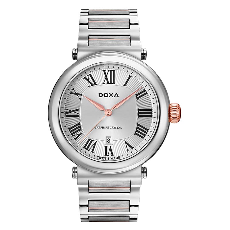 DOXA Relógio Quartz Estiloso para Negócios e Deslocamento Masculino ...