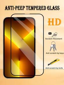 5pcs High Definition Tempered Glass Screen Protector Compatible With ...