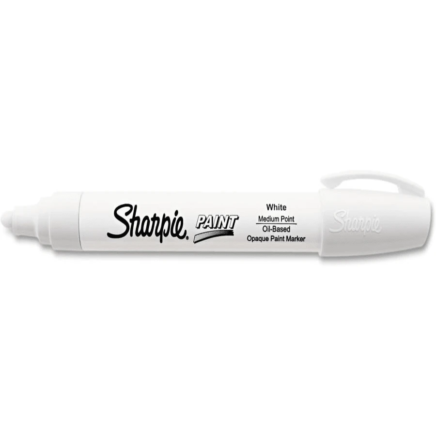 Sanford 35558 Sharpie Oil-Based Paint Marker, Medium Point, White, 1 ...