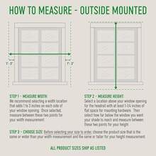 CALYX INTERIORS Faux Wood Blinds With Classic Valance, Cordless, 2 ...