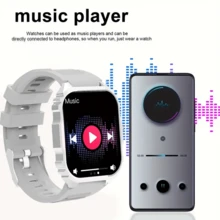 ERUN This Unisex 1.84-Inch HD Touchscreen Smartwatch Features A 180mAh ...