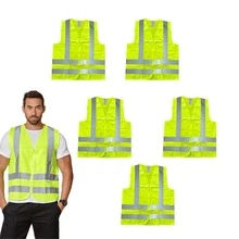 Kit Of 20 Reflective Jacket-Type Vests 100% Polyester NBR1292 Class 2 ...