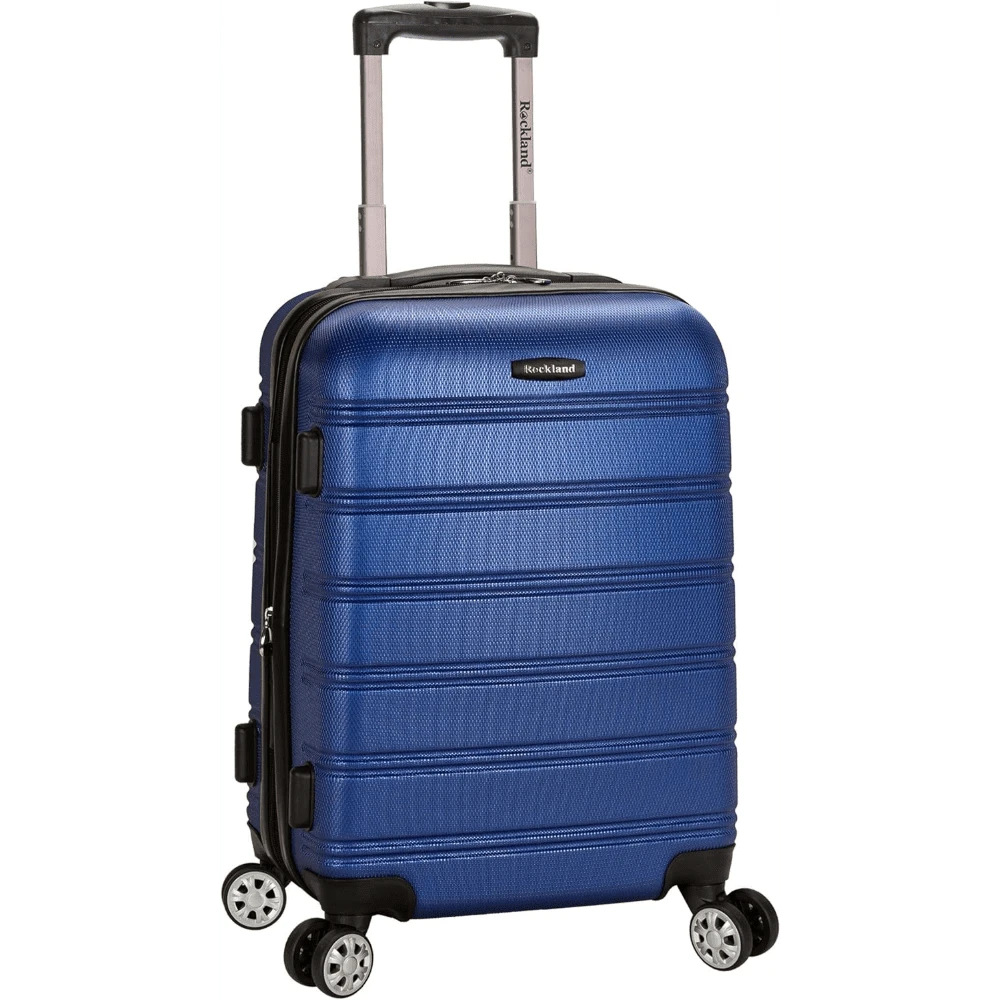 Rockland Melbourne Hardside Expandable Spinner Wheel Luggage, GOLDWAVE ...