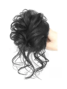1pc Elegant Slouchy Viscose Hair Scrunchie Bun Maker Hair Accessory For ...