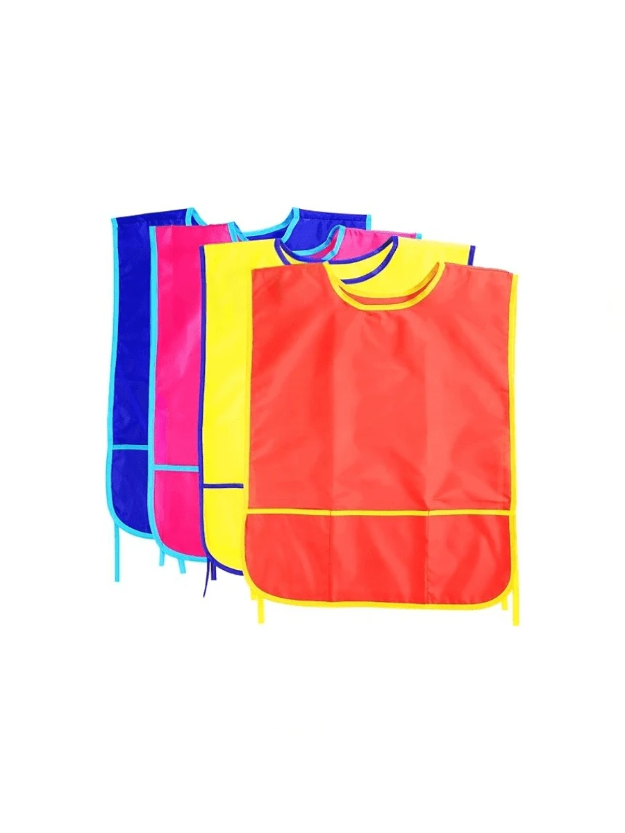 1/2/4 Packs Smock For Kids,Children Waterproof Art Smock Painting ...