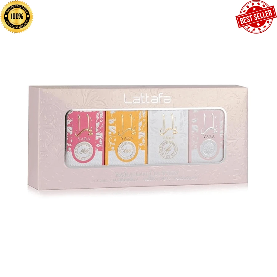 Lattafa Yara Collection – 4 * 5 Ml Eau De Parfum Gift Set For Women ...