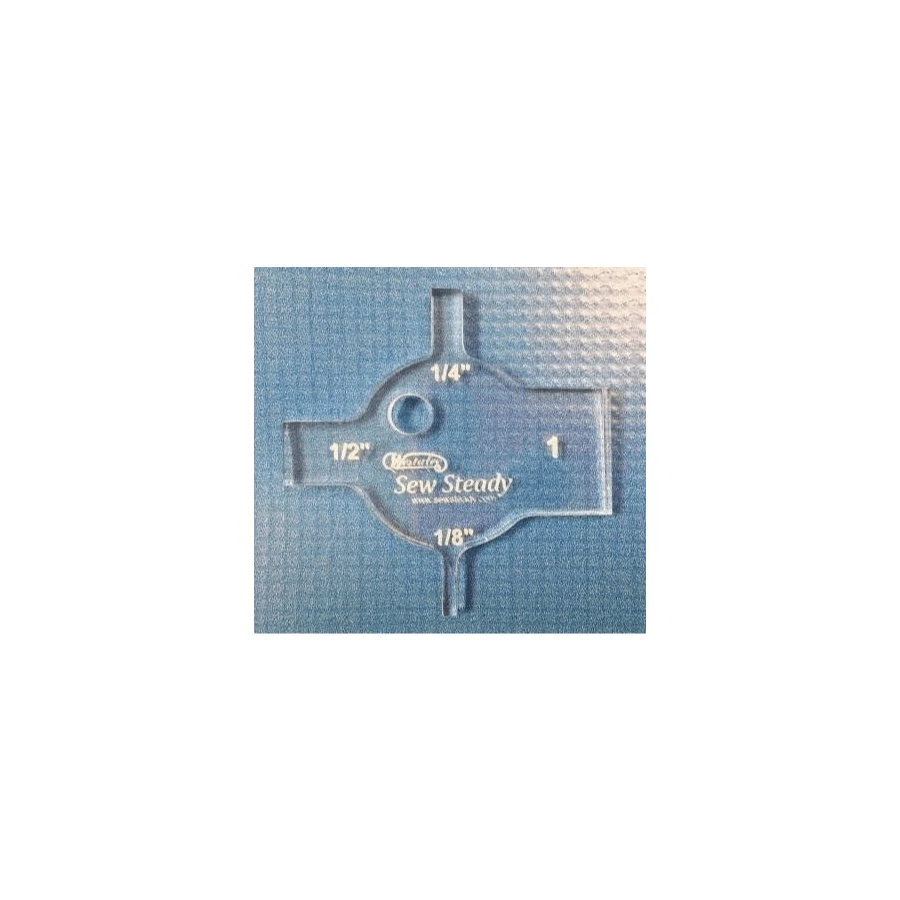 Westalee Design Clear Acrylic Spacing Gauge For Use With Ruler Foot And ...