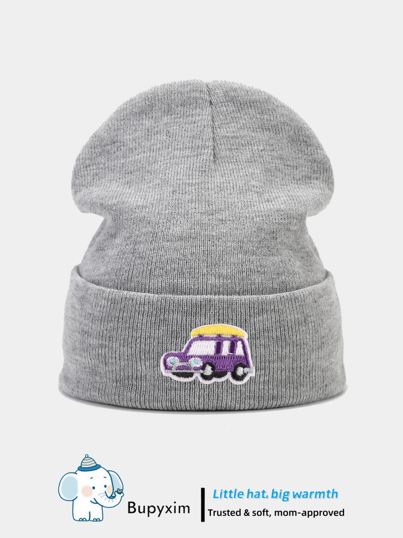 Little Driver Beanie For Kids | Race Car Themed Winter Hat With ...