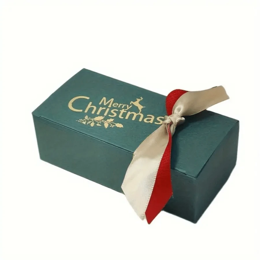 10 Christmas Gift Boxes With Ribbons For Holiday Gifts, Christmas Party ...