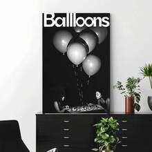 Framed Modern Art Canvas Poster - "The Weekend'S House Of Balloons ...