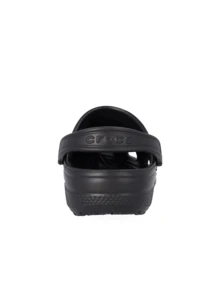 Crocs CLASSIC Women Casual Shoes Outdoor Wear Campus BLACK CR10001-001 ...