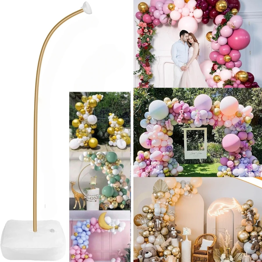 8.2ft Flexible Balloon Arch Frame Kit With Water Base, Suitable For ...