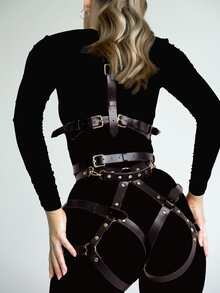 Full Body Leather Harness,Bondage Harness Full Set Body Harness ,Women ...