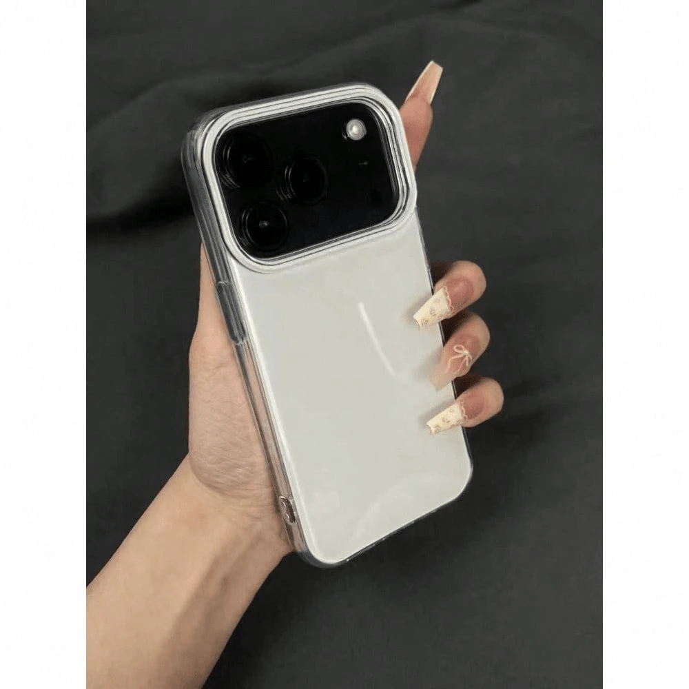Simple White Compatible IPhone17 Mobile Phone Case, Advanced Sense ...