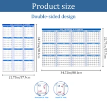 2026 Dry Erase Calendar For Wall - Dry Erase Wall Calendar 2026, JAN ...