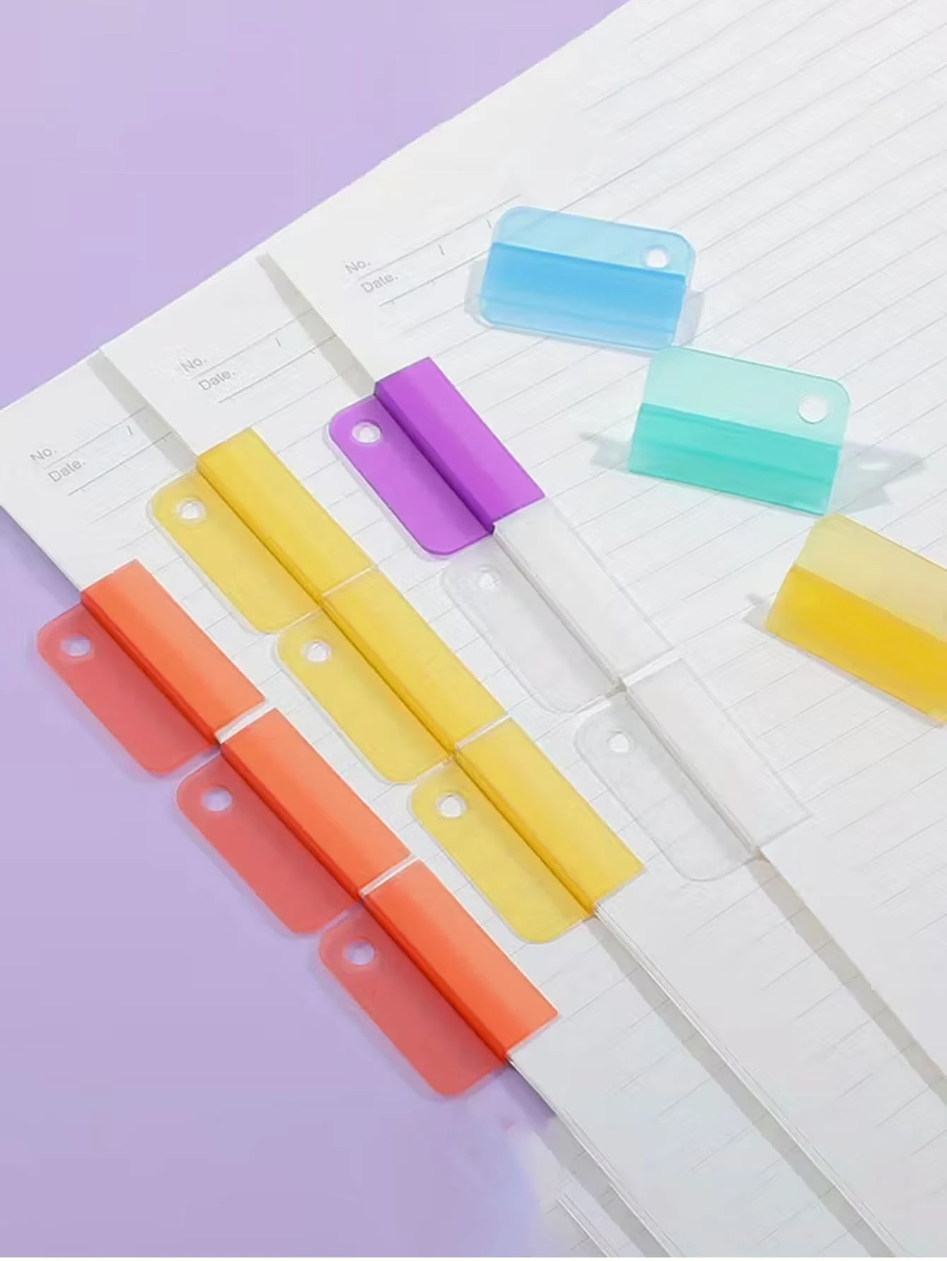 Candy Color Multifunctional Classification Folder, Invisible File Index ...