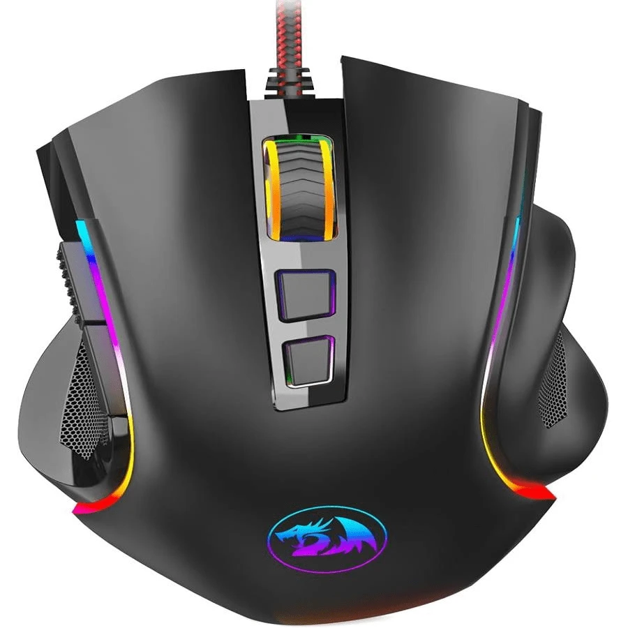 Ratón para juegos Redragon M602, ergonómico, RGB, con cable, 7200 DPI ...