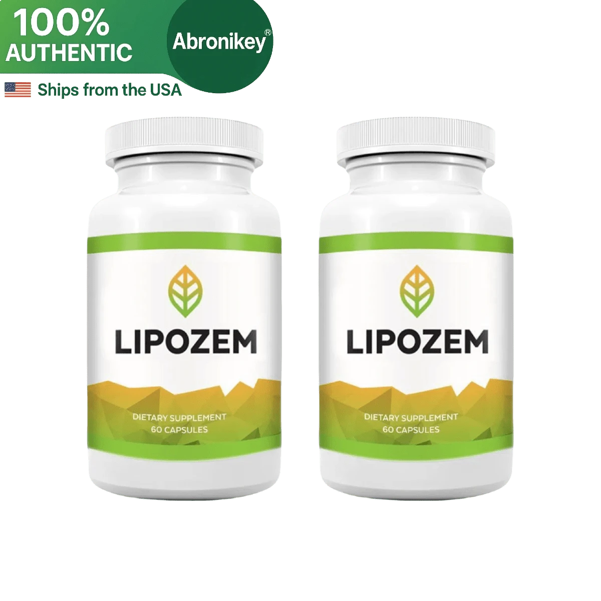 Abronikey (2 botellas) Suplemento de cetona BHB Lipozem | Apoyo ...