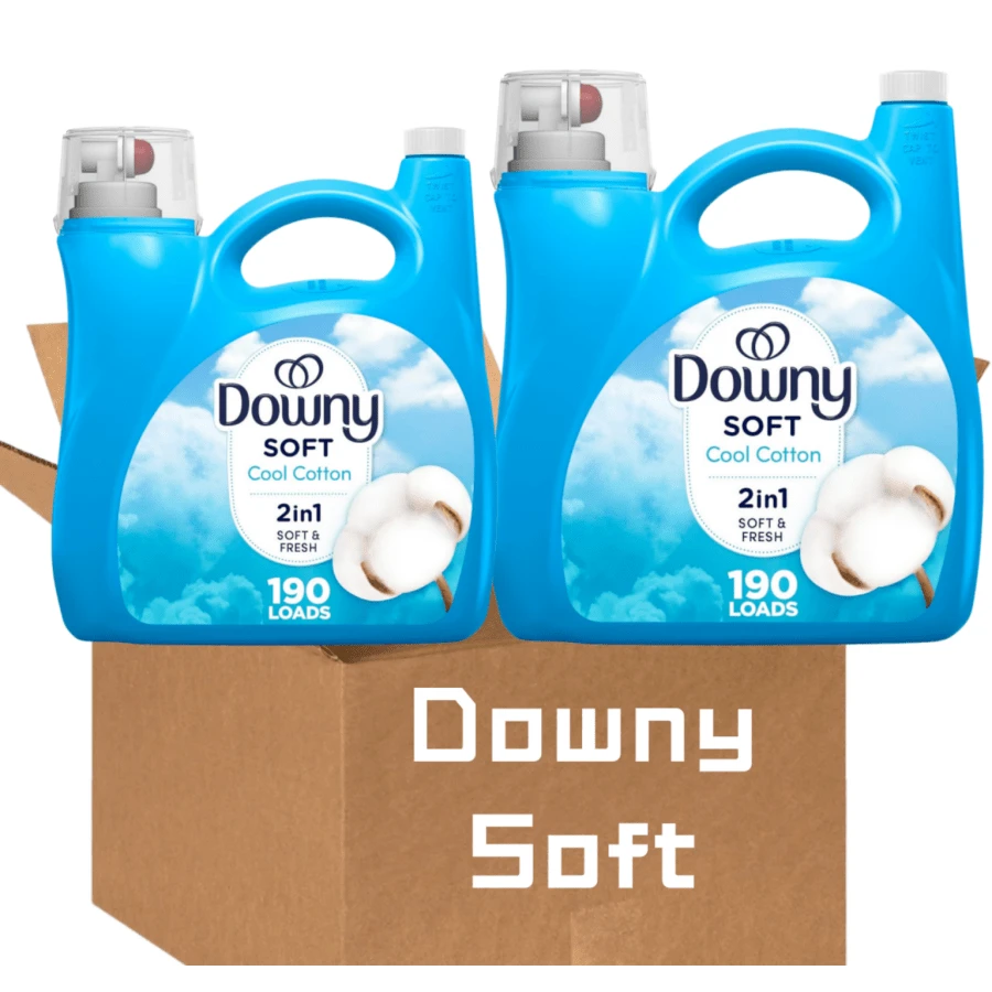 Downy Cool Cotton Ultra HE Compatible Liquid Fabric Softener, , Long ...