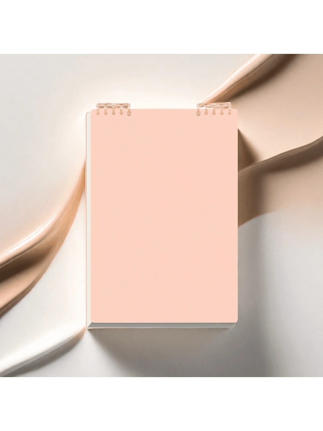 1pcs Wooden Flip Top Binder Notebook For School Office Daily Notes 360 ...