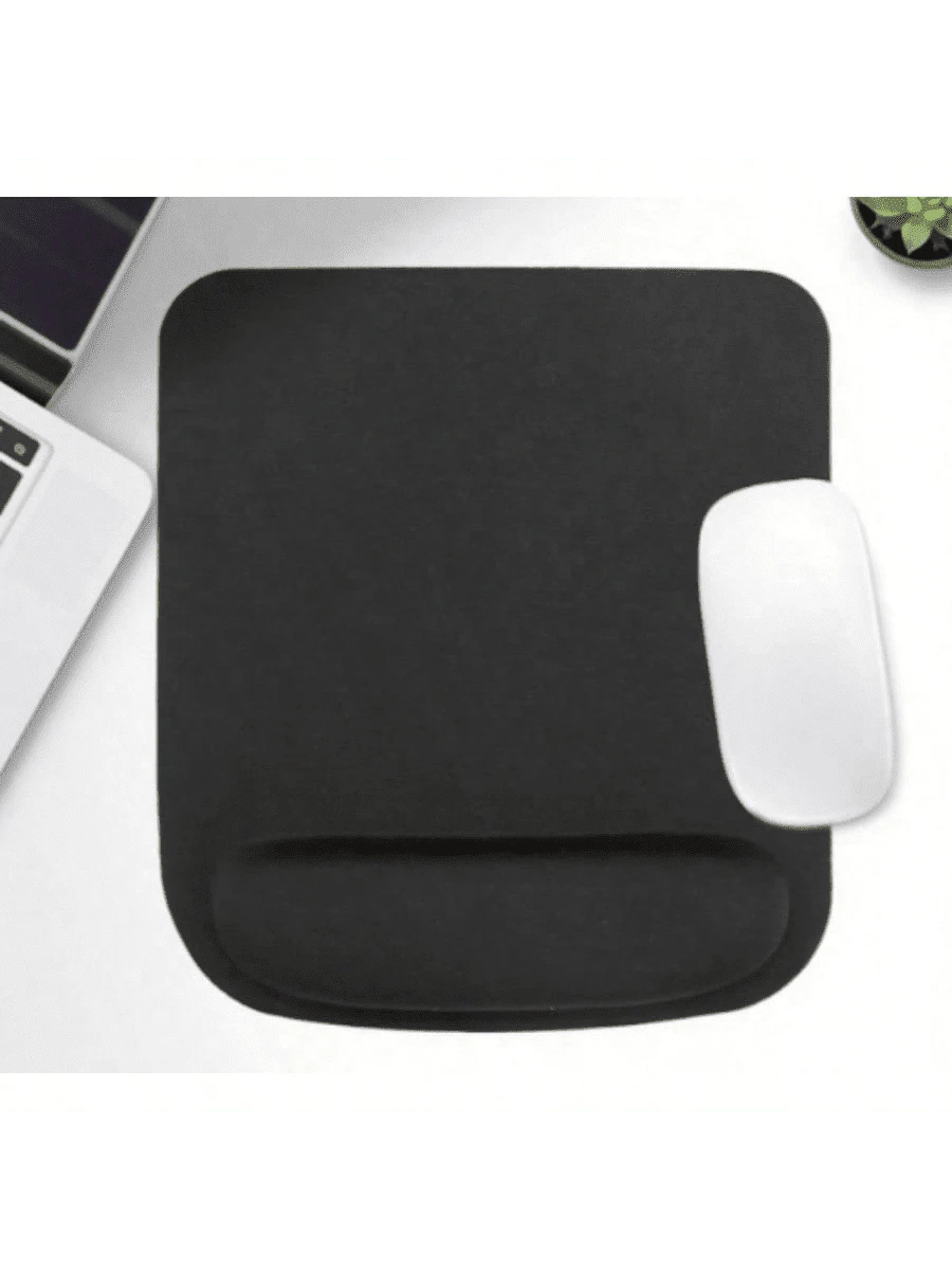2-Pack Minimalist Ergonomic Mouse Pad With Wrist Rest | Memory Foam ...