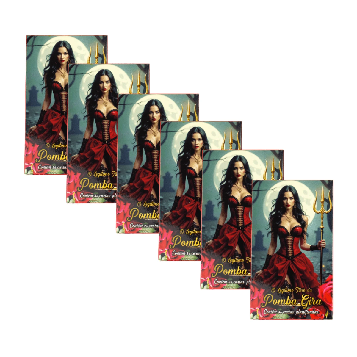 Kit With 6 The Legitimate Tarot Of Pomba Gira 36 Plas+Man Cards for ...