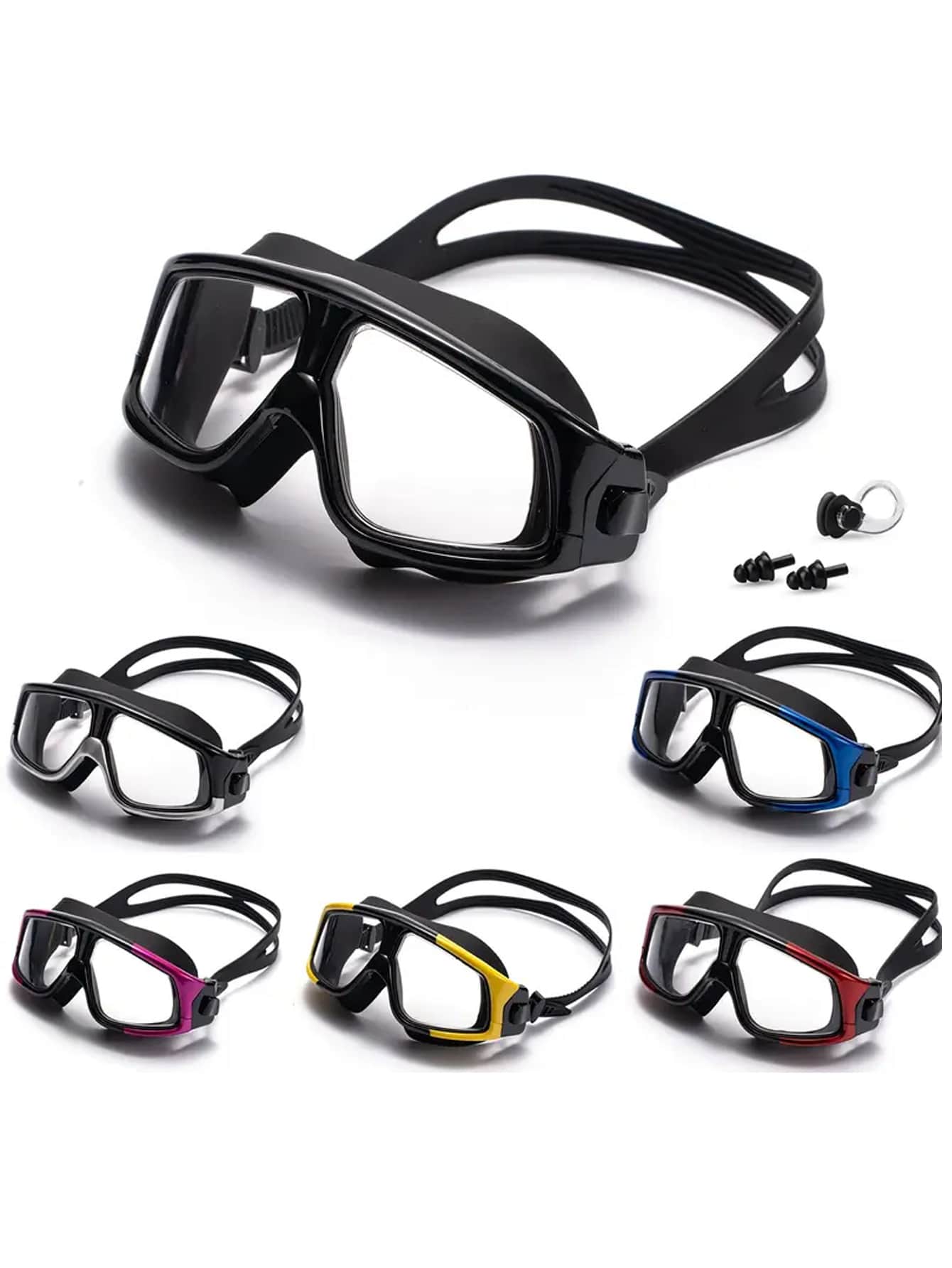 Ultra-Light & Comfortable Swimming Goggles, High-Definition Anti-Fog ...
