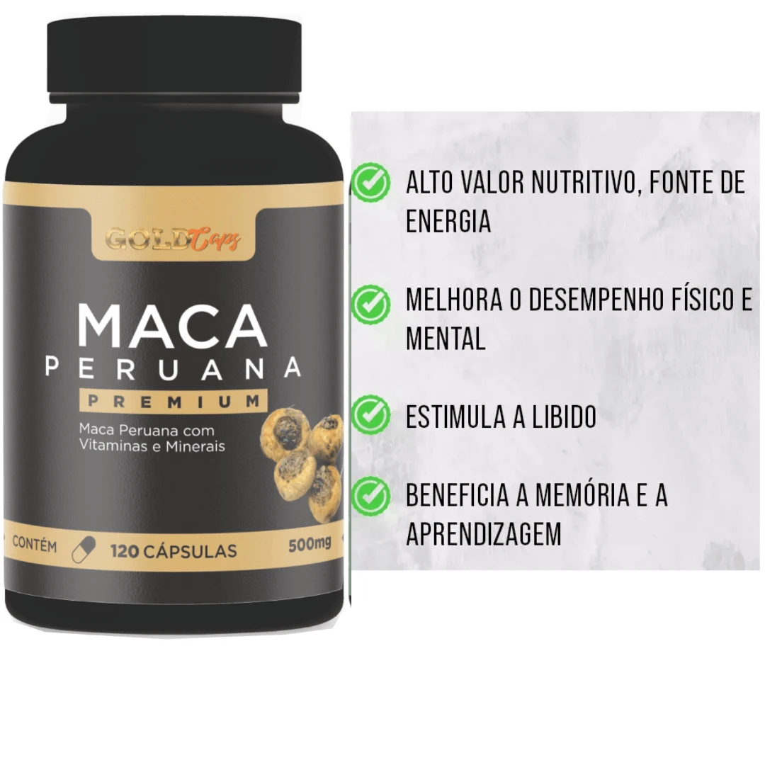 Ma Ca Peruana Premium Gold 1 Bottle 120 Capsules | Moda de Mujer ...