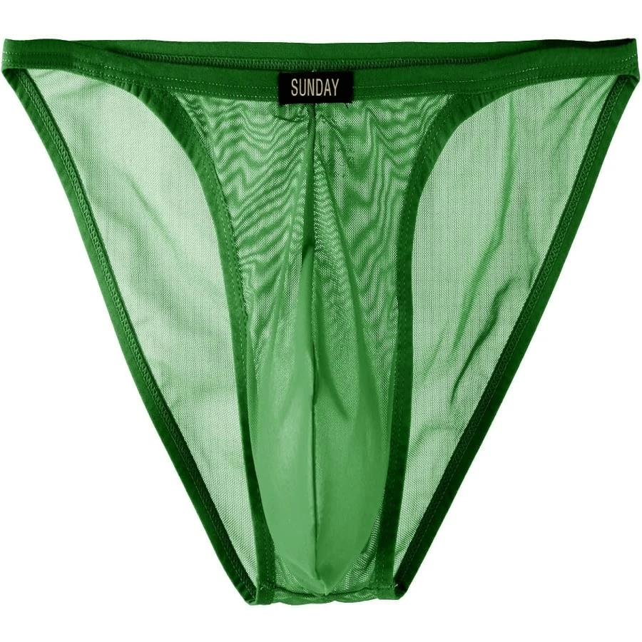 Summer Code Mens Sheer Briefs Mesh Lightweight Underwear Comfortable ...