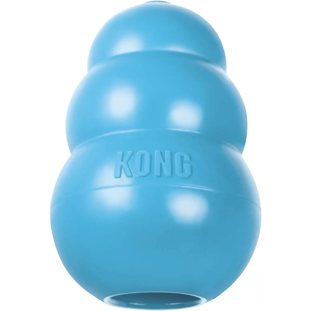 KONG - Puppy Toy - Natural Teething Rubber - Fun To Chew, Chase And ...