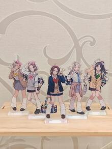 Girls Band Cry Latest Acrylic Standee Casual Style, Hand V Sign ...