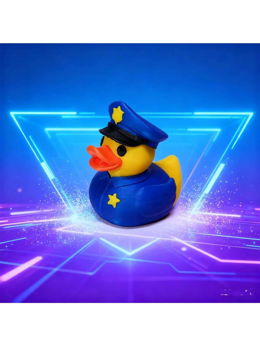 Em Serviço: Seu Adorável Agente da Lei Impresso em 3D: O Uniforme de ...